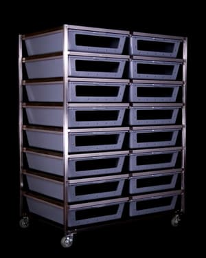 Reptile 0816-90W Reptile Rack - Freedom Breeder Snake Racks
