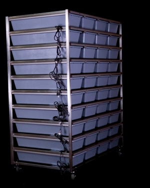 Reptile 1040-40 Reptile Rack - Freedom Breeder Snake Racks