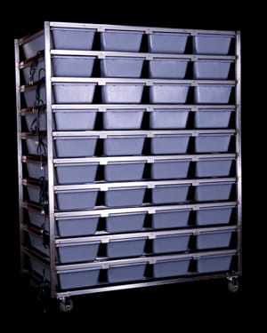 Reptile 1040-40 Reptile Rack - Freedom Breeder Snake Racks