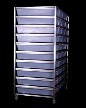 Reptile 1040-40 Reptile Rack - Freedom Breeder Snake Racks