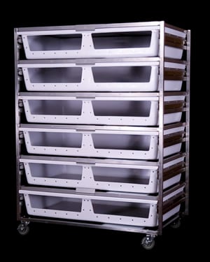 Reptile 66-4 Reptile Rack - Freedom Breeder Snake Racks