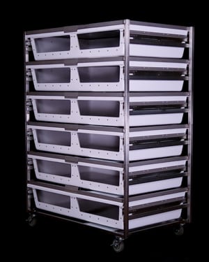 Reptile 66-4 Reptile Rack - Freedom Breeder Snake Racks