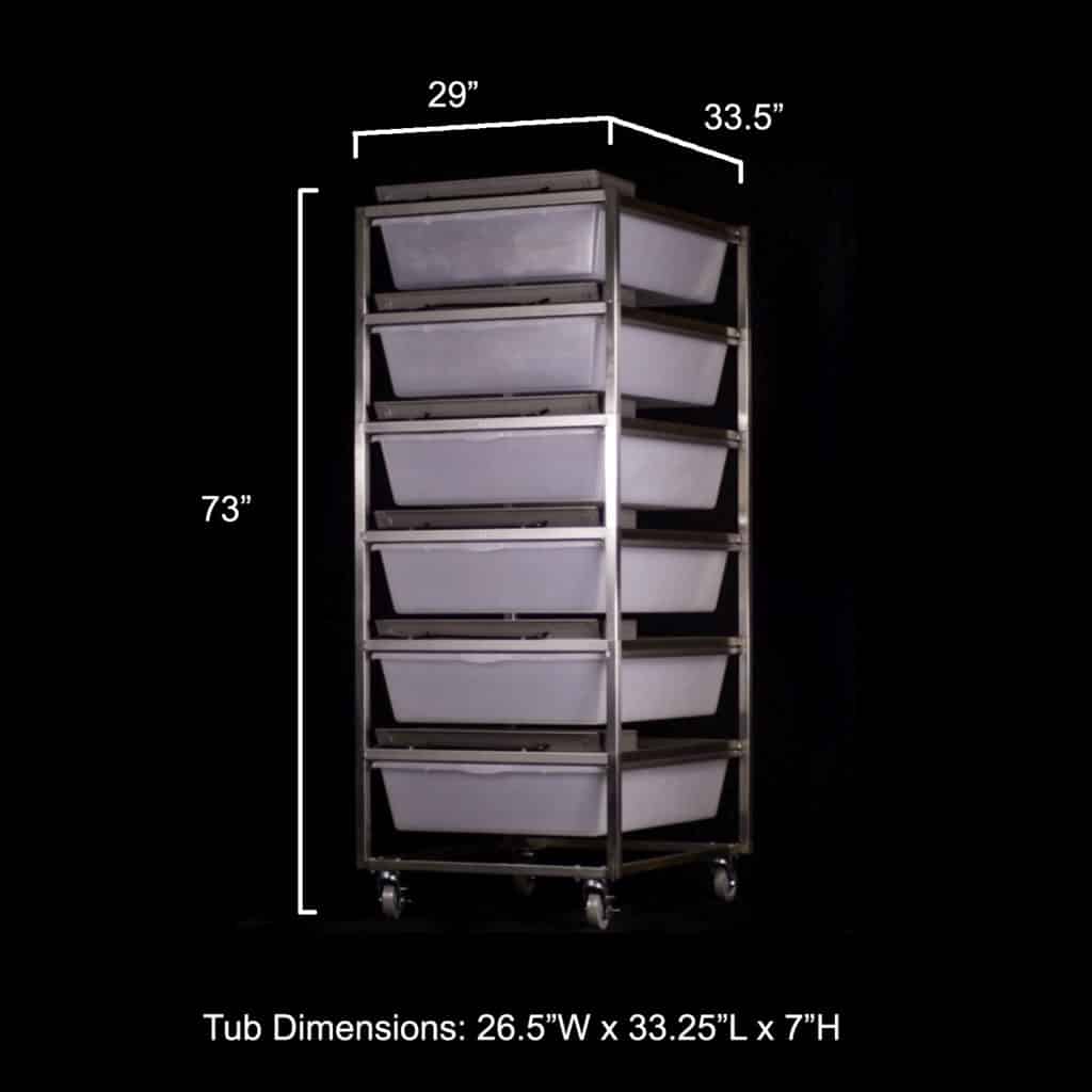 Freedom Breeder - Stainless Steel - Rodent Breeding Racks