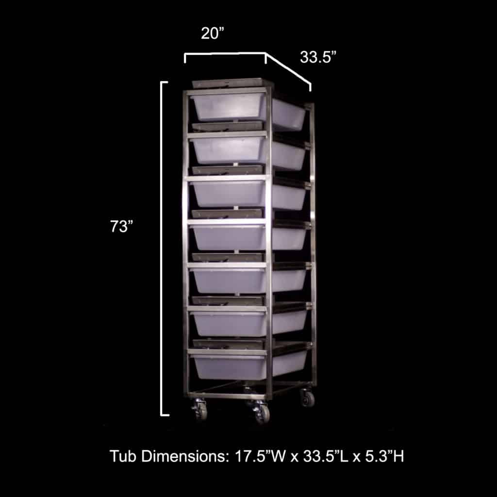 Freedom Breeder - Stainless Steel - Rodent Breeding Racks